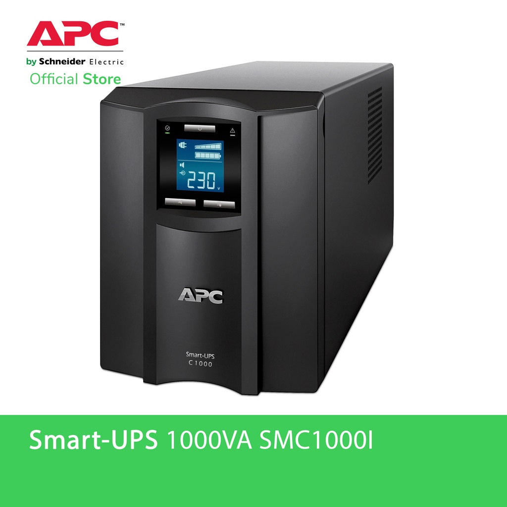 APC Smart-UPS 1000VA, Tower, LCD 230V with SmartConnect Port | Shopee ...