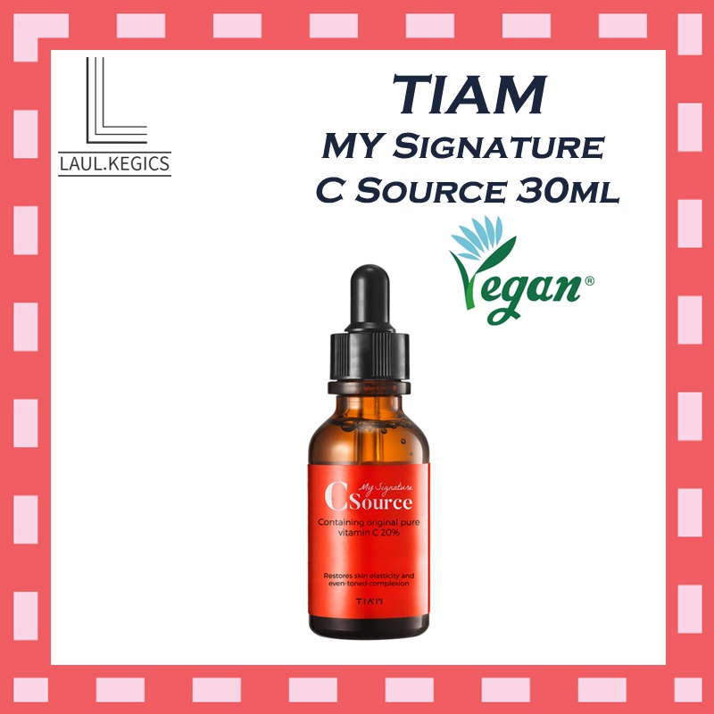 TIAM MY Signature C Source 30ml (20% of pure Vitamin C) | Shopee Singapore