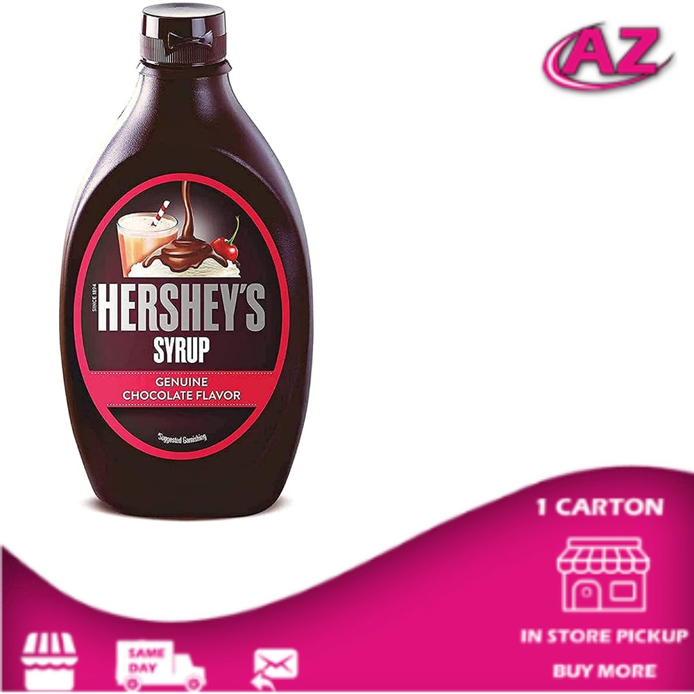 Hershey's Syrup Genuine Chocolate Flavor 623 g - Choose Your Better ...