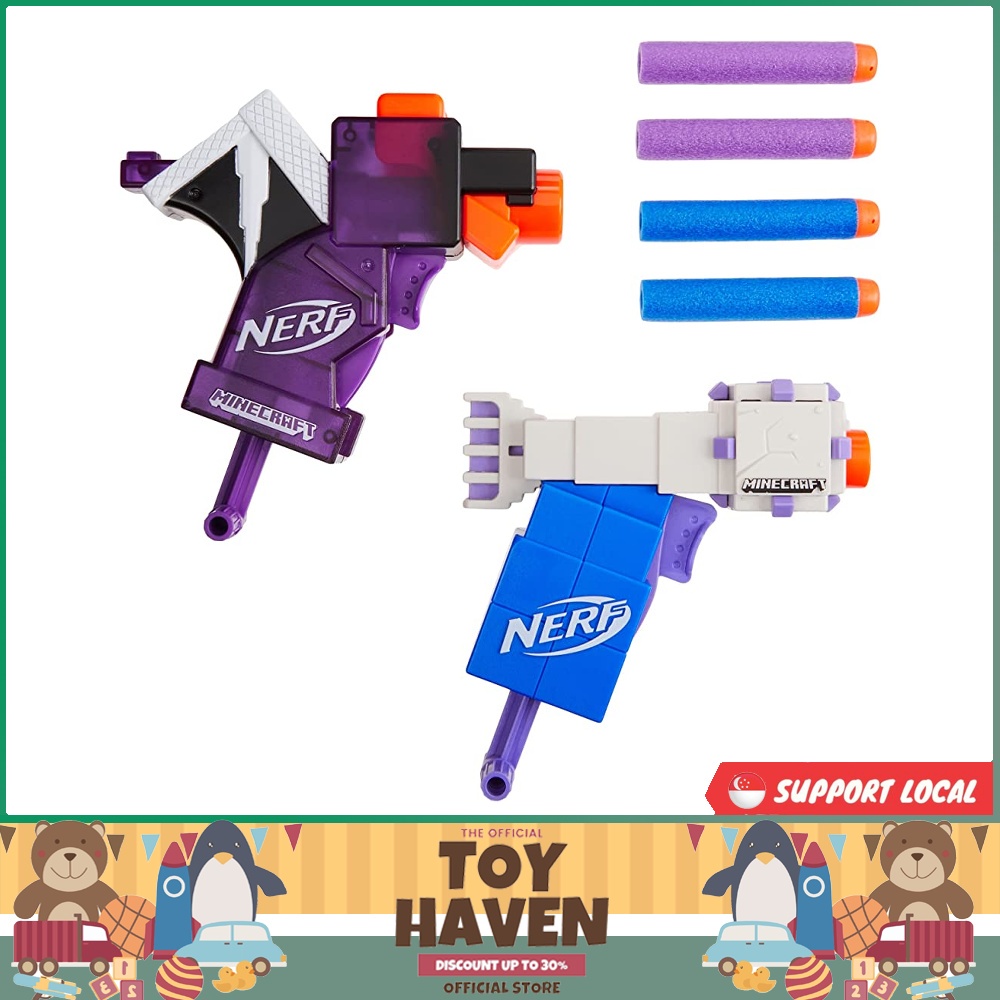 [sgstock] Nerf MicroShots Minecraft Ender Dragon and Elder Guardian ...