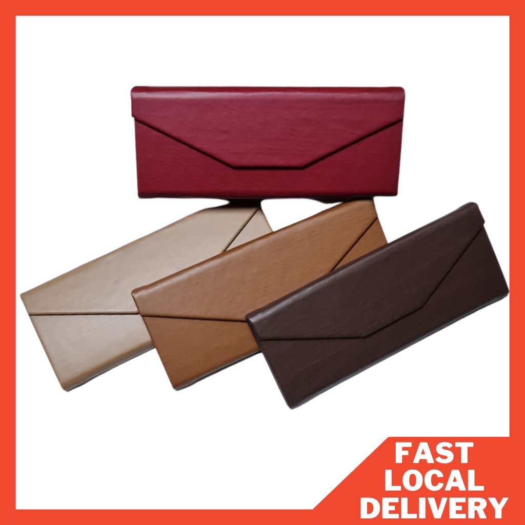 Optical Glasses Protective Case Foldable Triangle Black Case For ...