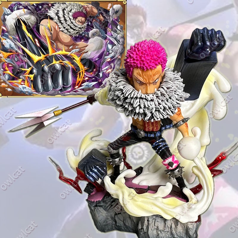 Figure Onepiece Katakuri Muso Donuts (Awakening Battle VS Luffy Ver ...