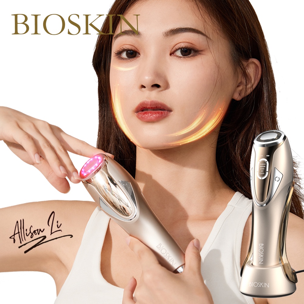 BIOSKIN Smart RF Beauty Device EMS Face Lifting Facial Mesotherapy ...