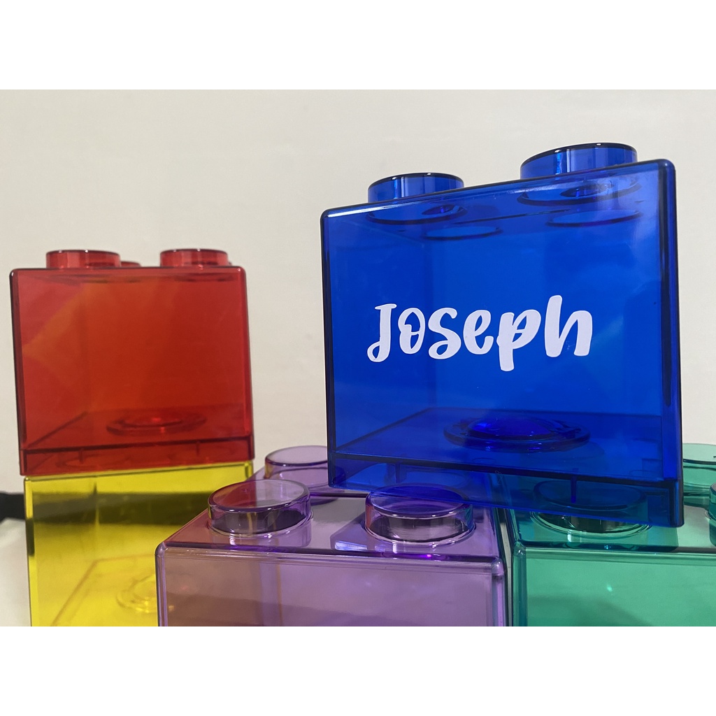 Lego Piggy Bank / Coin Bank (Customised / Personalised) | Shopee Singapore