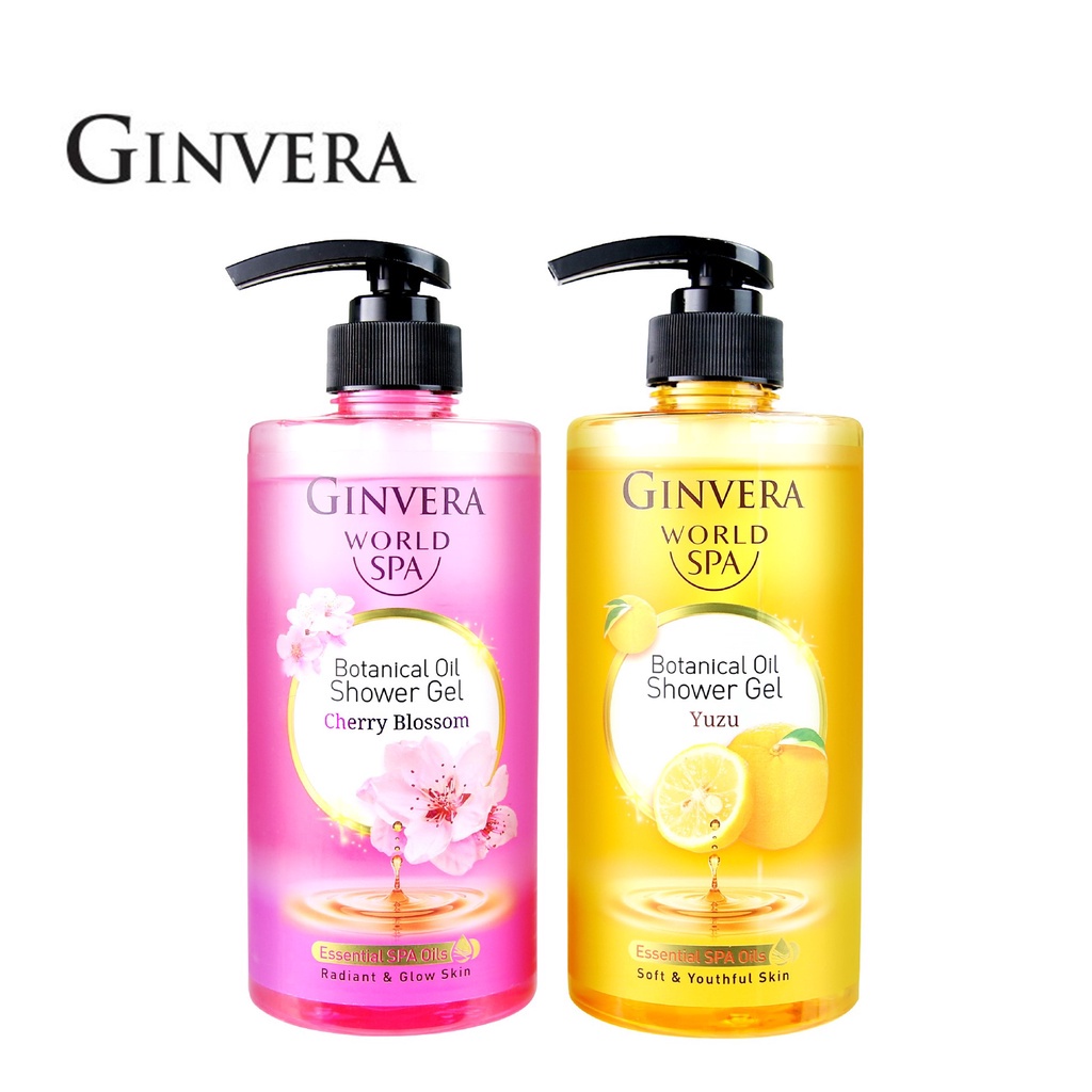 GINVERA World Spa Botanical Oil Shower Gel 600g | Shopee Singapore