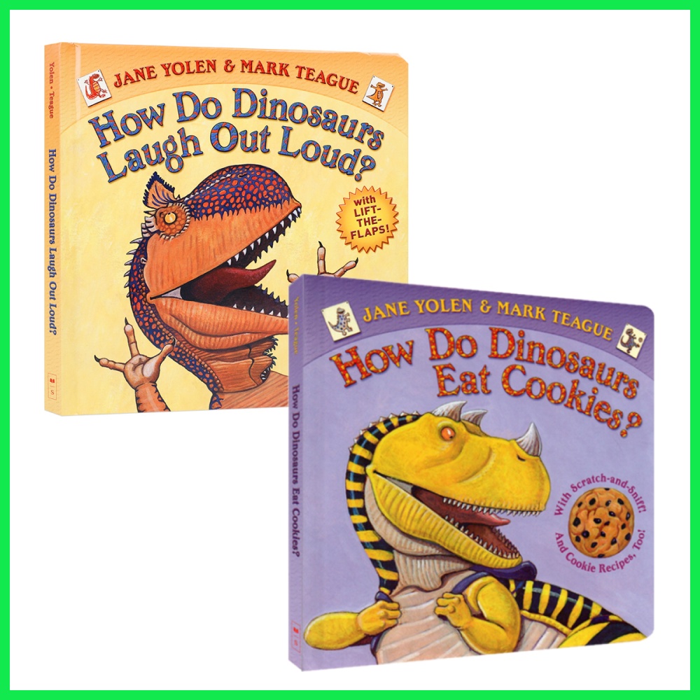 How Do Dinosaurs Eat Cookies? / How Do Dinosaurs Laugh Out Loud ...