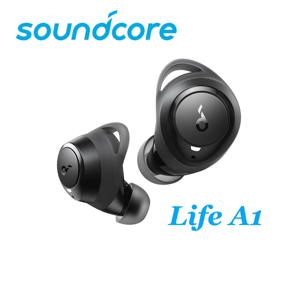 Soundcore Life A1 True Wireless Earbuds, Powerful Customized Sound, 35H ...