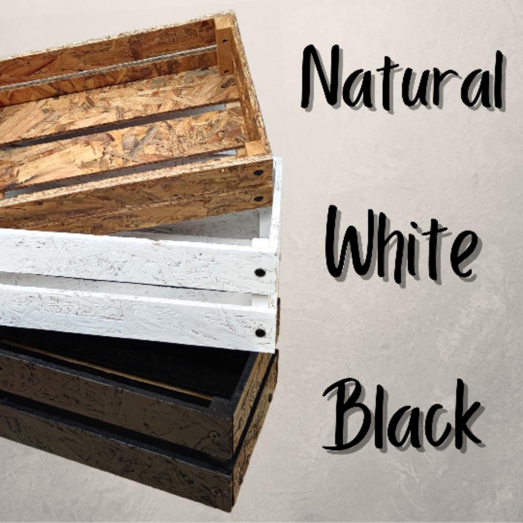 XZ Wooden Crate Storage box Kotak kayu Decoration box Crates box Osb ...