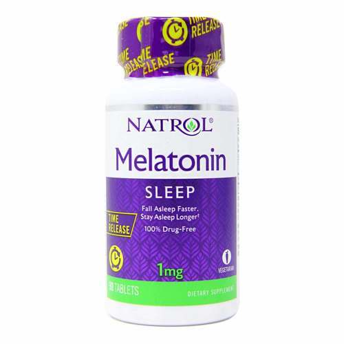 Natrol, Melatonin TR, Time Release, 1 mg, 90 Tablets | Shopee Singapore