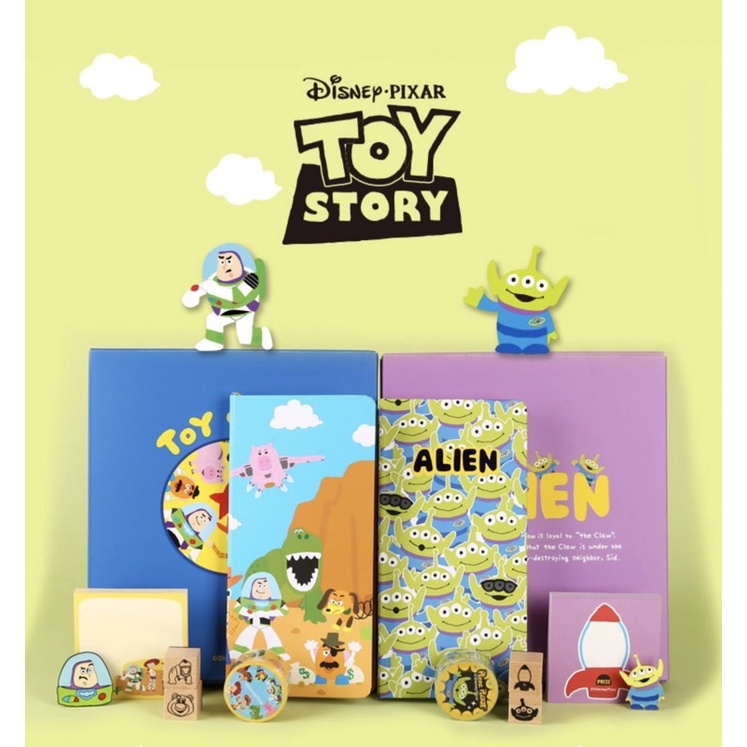 Toy Story Three Eye Alien Kinbor Monthly & Weekly Planner Set (Open ...