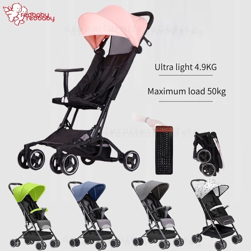 Baby Stroller Super Light and Small Stroller Folable Two-way Shock ...