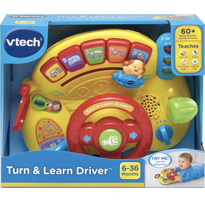 VTech Turn and Learn Driver | Shopee Singapore