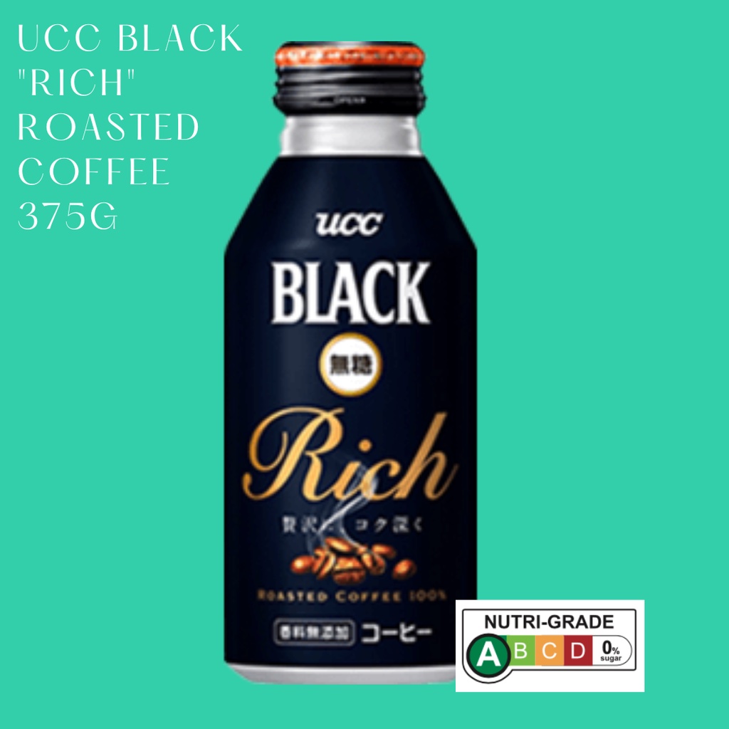 UCC Black "Rich" Coffee 375g (Unsweetened) | Shopee Singapore