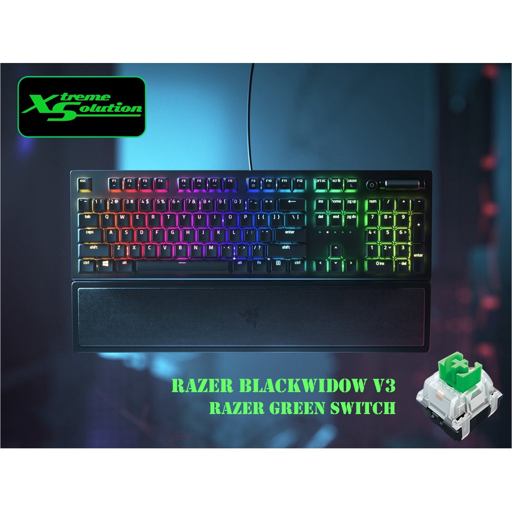 Razer Blackwidow V3 Mechanical Gaming Keyboard | 2020 Model | Razer ...