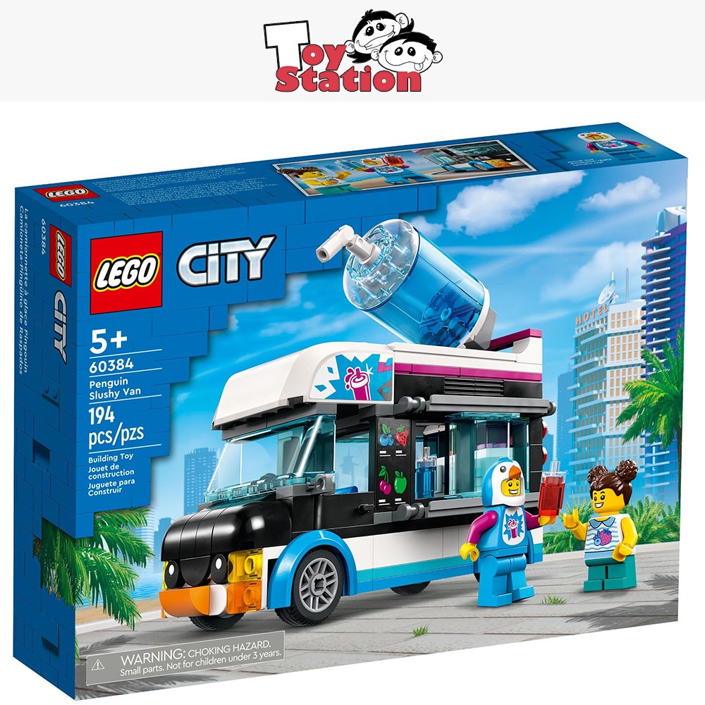 LEGO City Great Vehicles 60384 Penguin Slushy Van | Shopee Singapore