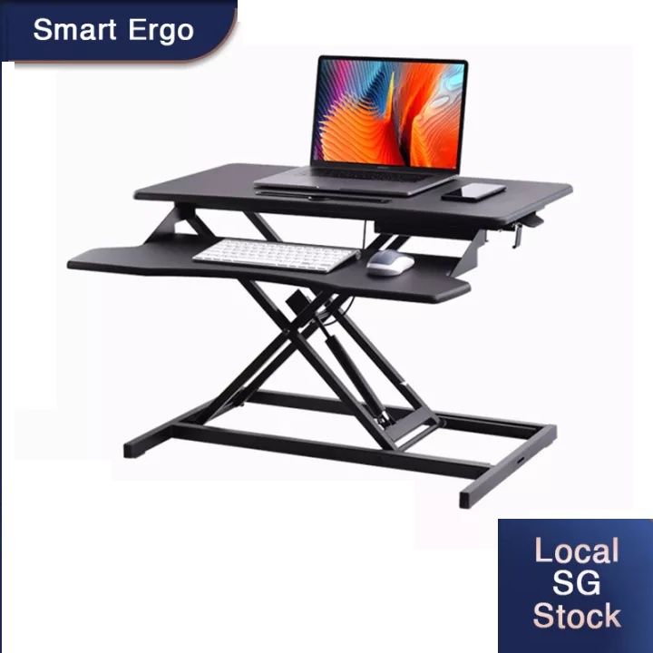 Smart Ergo - Ergonomic Height Adjustable Desk Converter | Standing Desk ...