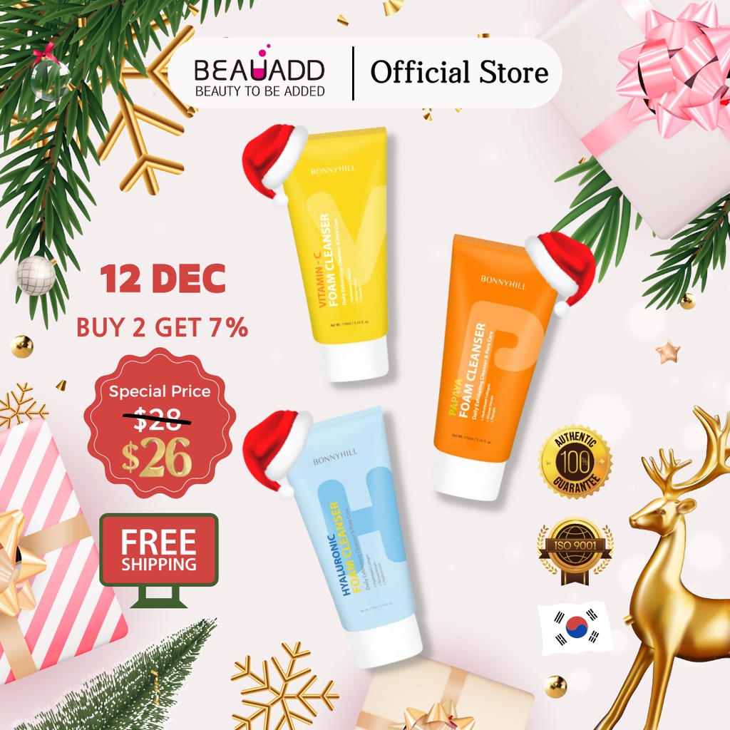 [BONNYHILL] FOAM CLEASER DEEP CLEANSING, MOISTURIZING, BRIGHTENING ...