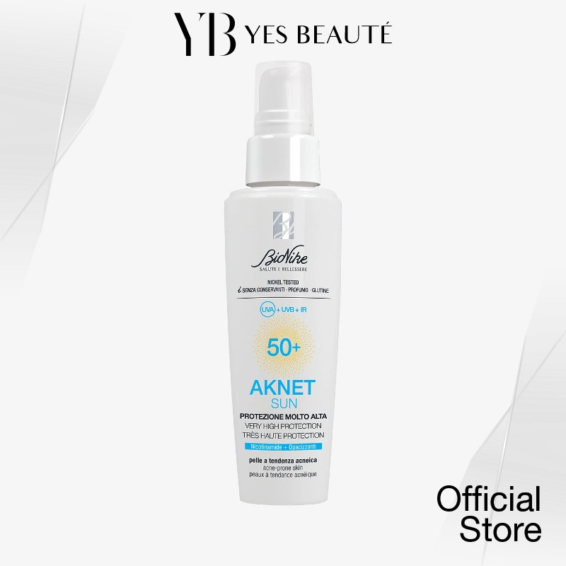 BioNike Aknet Sun SPF50+ Very High Protection-For Acne Prone Skin ...