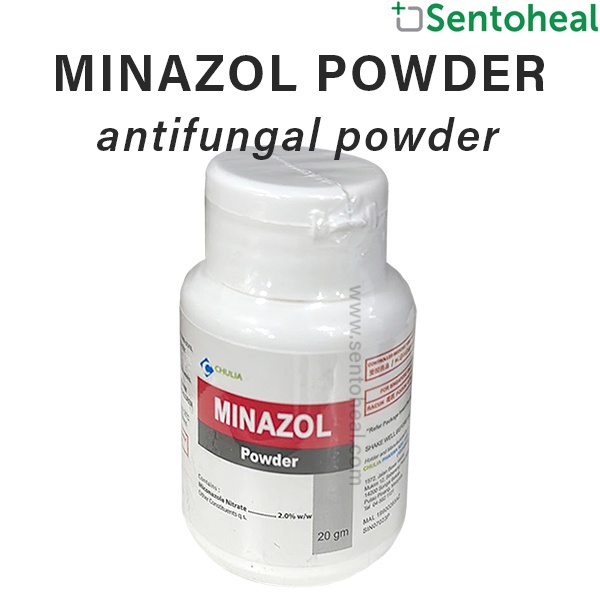 Minazol (Miconazole) anti-fungal powder 20g | Shopee Singapore
