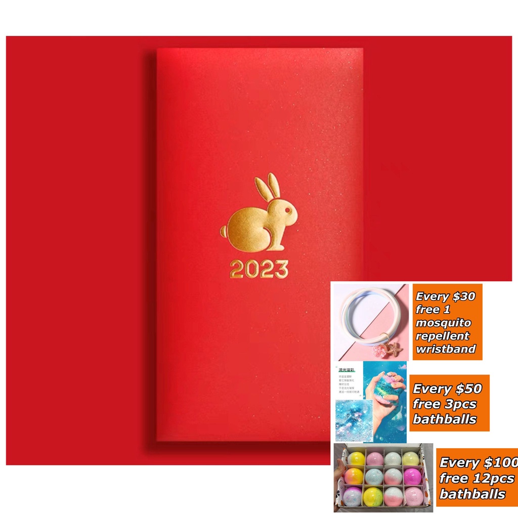 1 pc Ang Pao [Local Seller] Ready Stock CNY 2023 Red Packet Bunny Ang ...
