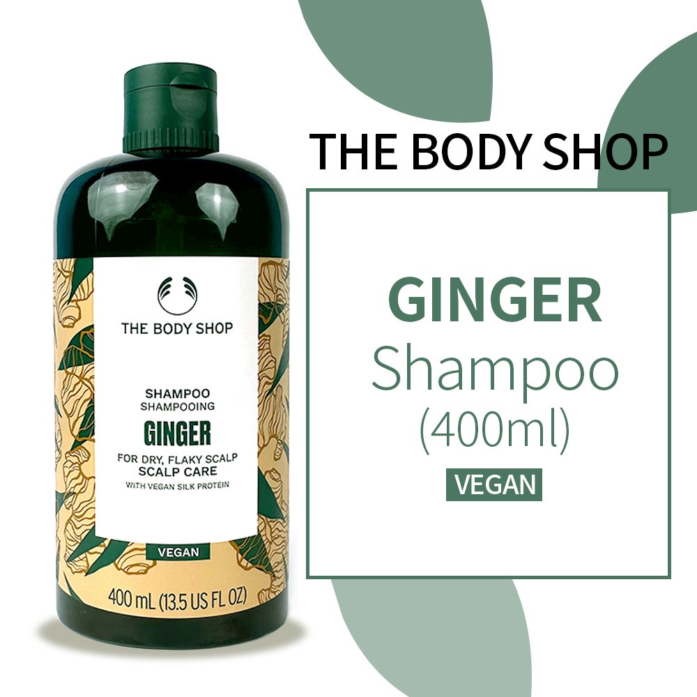 THE BODY SHOP Ginger Scalp Care Shampoo 400ml | Shopee Singapore
