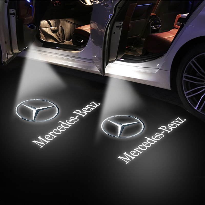 [Ready Stock] 1Pcs Car Door Welcome Light LED Car Emblem Projection ...