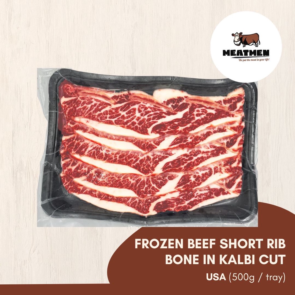 [FROZEN] SHORT RIB BONE IN KALBI CUT (500G) | Shopee Singapore