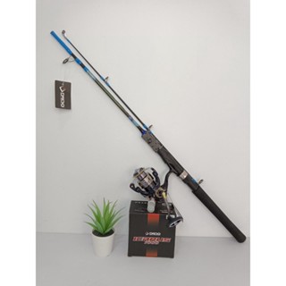 Daido Devil Ray Fishing Rod Set With Daido Icarus Fishing Reel | Shopee ...
