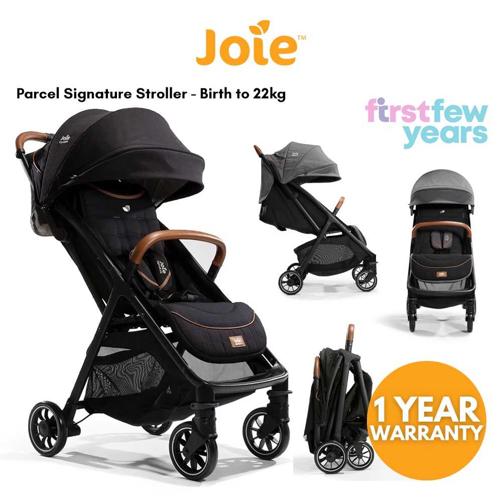 Joie Parcel Signature Stroller (2 Colors) Lightweight 3 in 1 Stroller ...