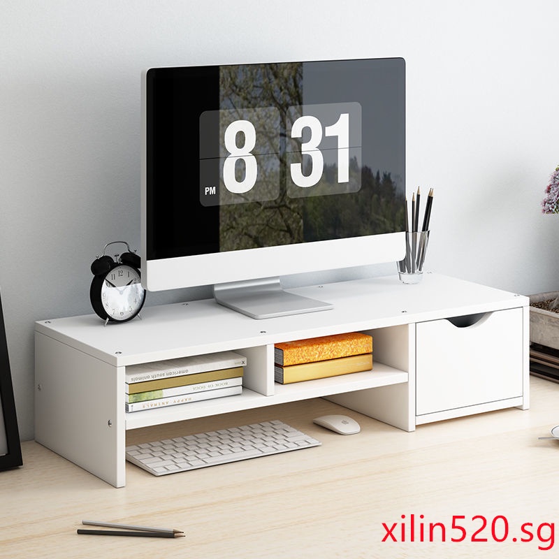 Simple Modern Computer Height-Increasing Office Desk Surface Panel ...