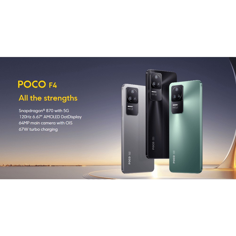 Poco F4 5G 8Gb Ram/256Gb Rom ( 1 Year Local Manufacturing Warranty ...