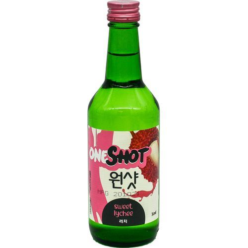 One Shot Sweet Lychee Soju 10.1% Abv 360ml | Shopee Singapore