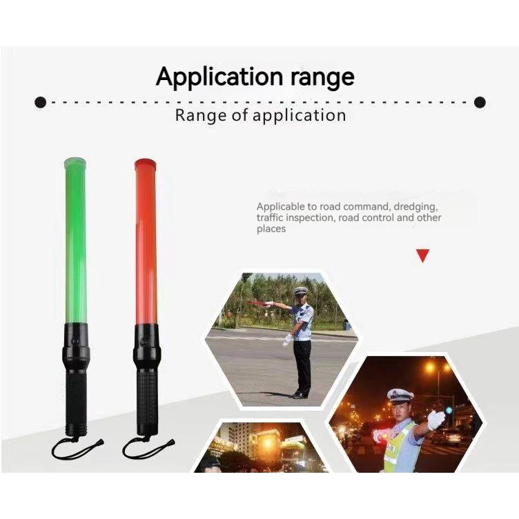 Traffic Wand LED Glow Sticks Traffic Control Traffic Police Road ...