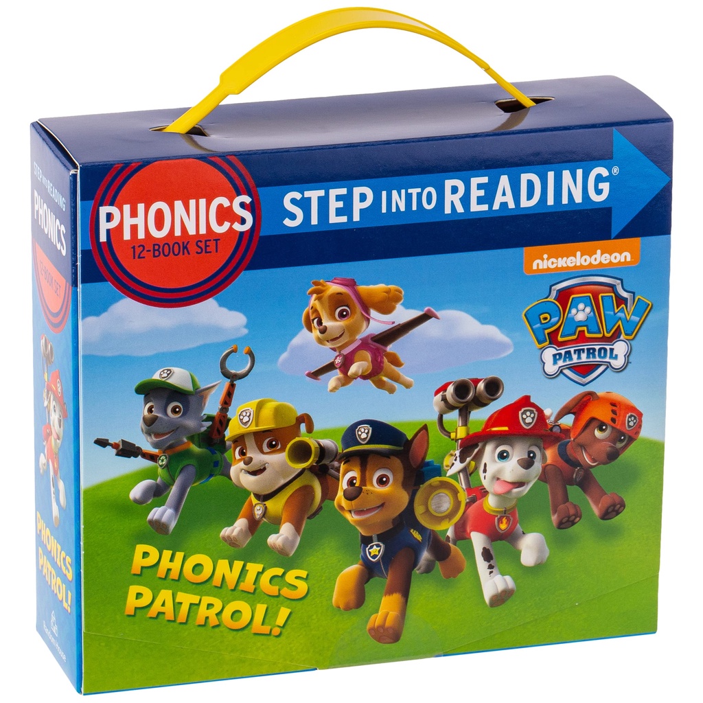 Paw Patrol Phonics Box Set (PAW Patrol) (Step into Reading): 12 Books ...