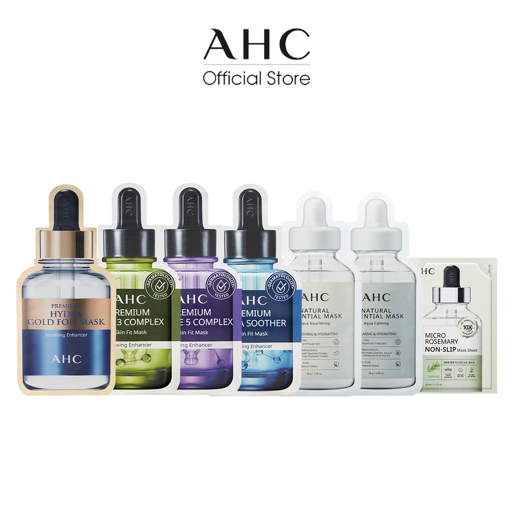 AHC 7 Day Mask Set (Single Sheet) | Shopee Singapore