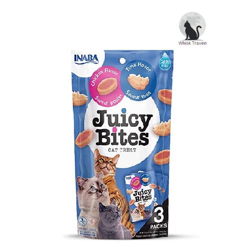 Inaba Juicy Bites Cat Treat 11.30g X 3 Packs Chicken & Tuna | Shopee ...