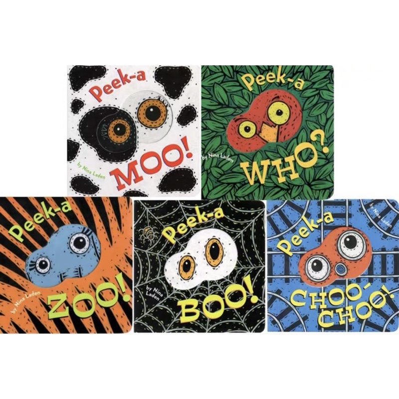 [READY STOCKS] Peek-a-Who/Zoo/Moo/Choo-Choo/Boo Board Book | Shopee ...