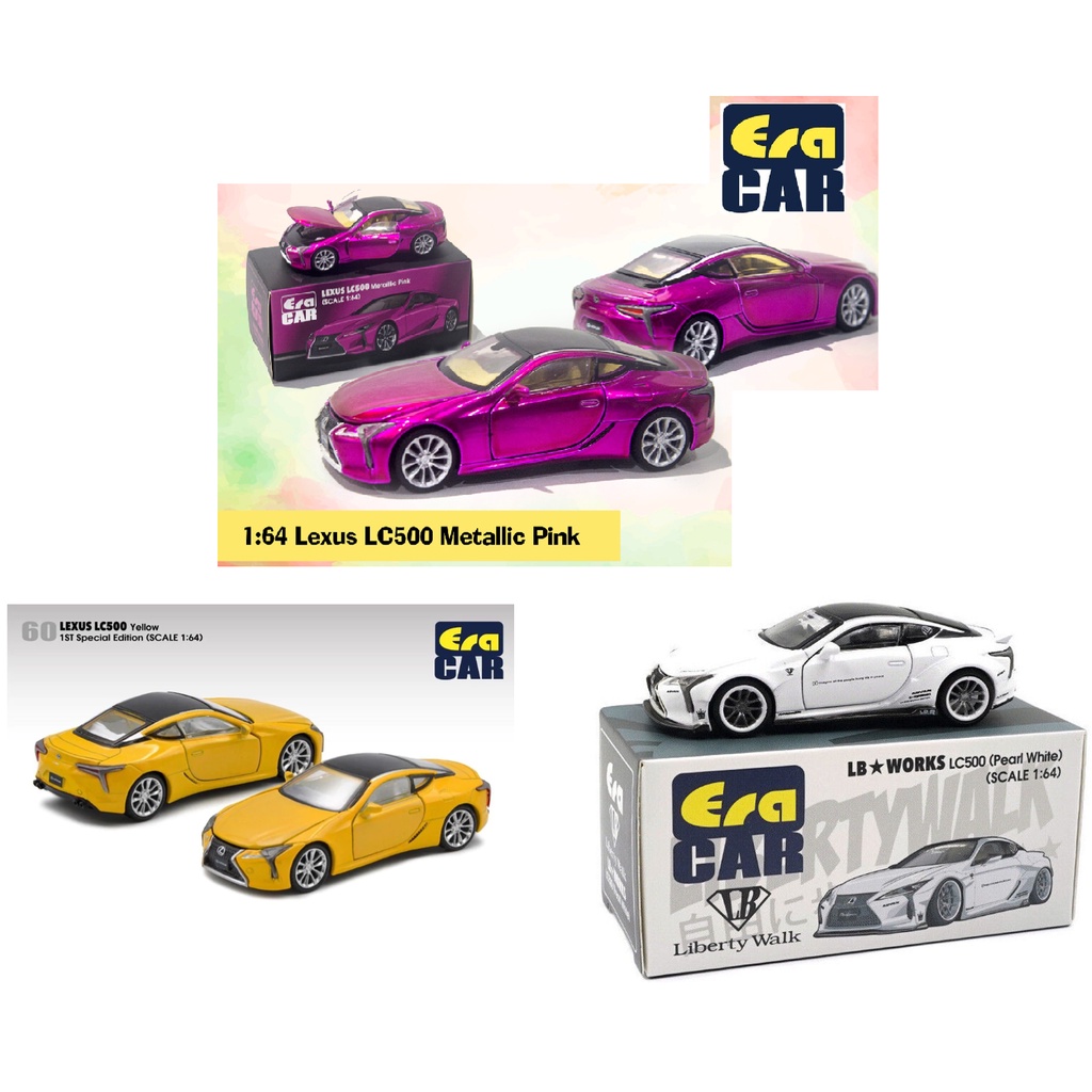 SG Seller: ERA CAR Lexus LC500 Metallic Pink LB Works Pearl White 60 ...