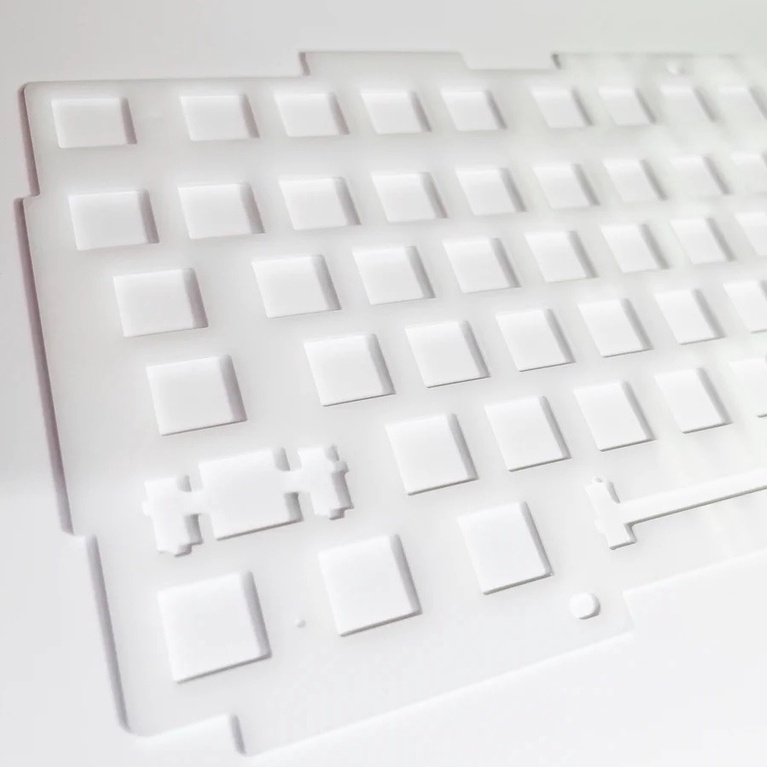 Custom Keychron Q1 Polycarbonate PC & POM Plate ANSI Layouts | Shopee ...
