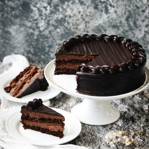 Melvados - Royal Chocolate Truffle Round Cake (Halal) | Shopee Singapore