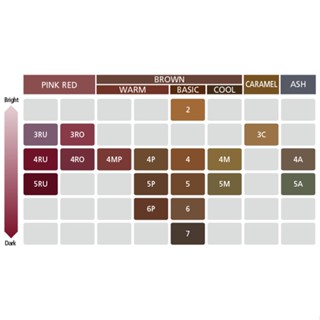 CIELO HAIR Color Cream for Gray Hair-3RO/3RU/3C/4/4RO/4P/4RU/5P/5RU ...