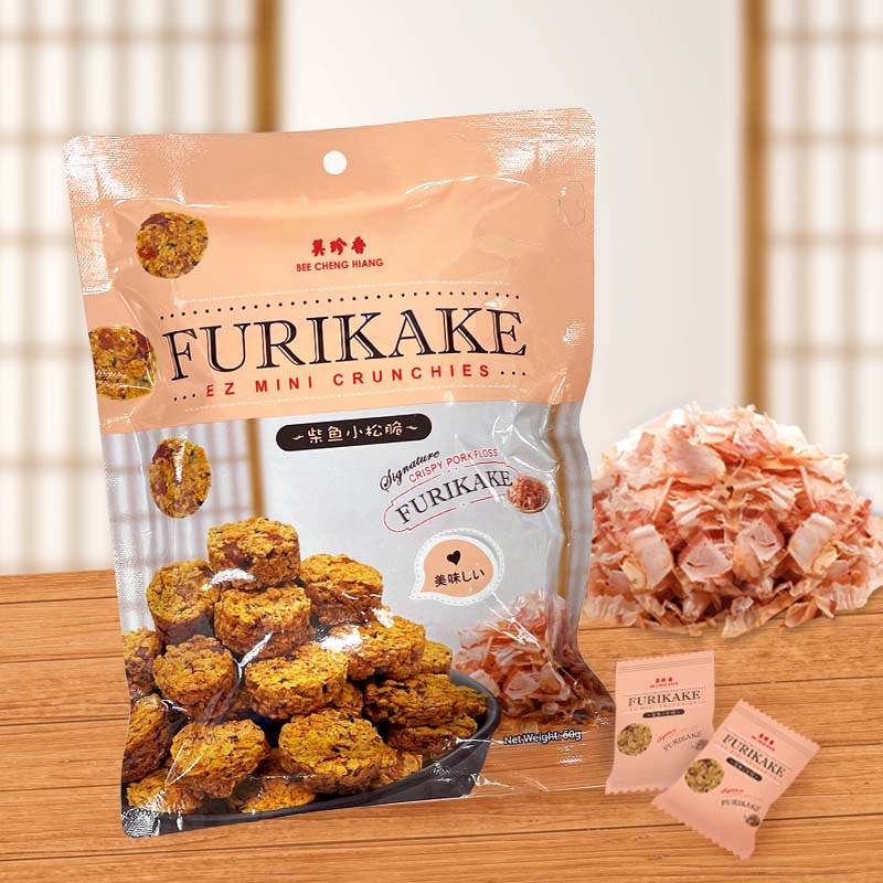 Bee Cheng Hiang Furikake EZ Mini Crunchies (60g/Pkt) | Shopee Singapore