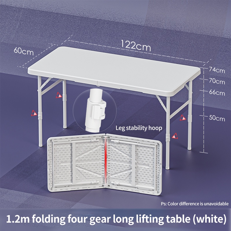 Portable Folding Table Travel Outdoor Foldable Tables Study Table ...