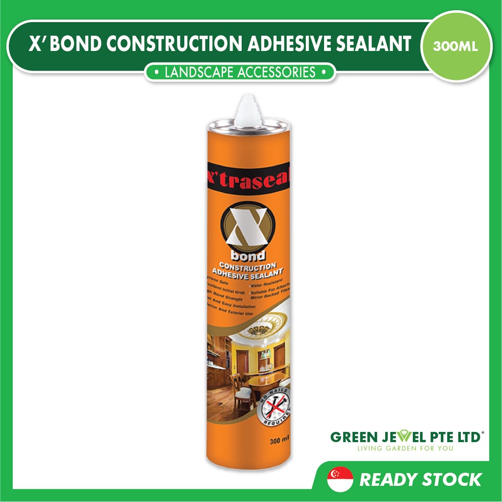 Xtraseal x'bond Construction Adhesive Sealant(300ml) 特技免钉建筑胶 | Shopee ...