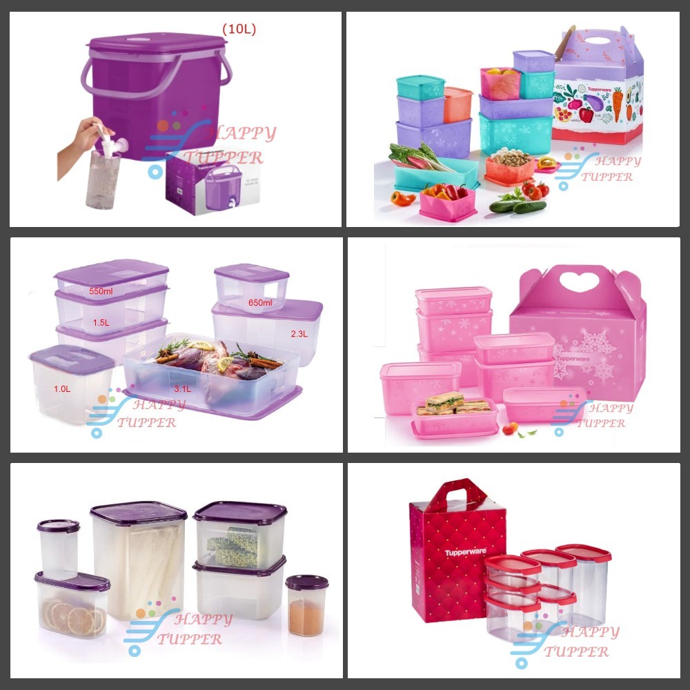Tupperware Freezermate Essential Set / Modular Mates Essential Set ...