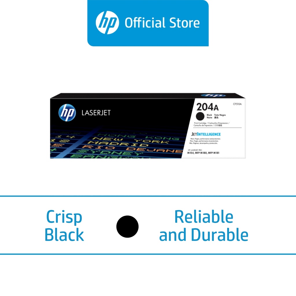 HP Original 204A LaserJet Toner Cartridge / HP Color LaserJet Pro M154 ...