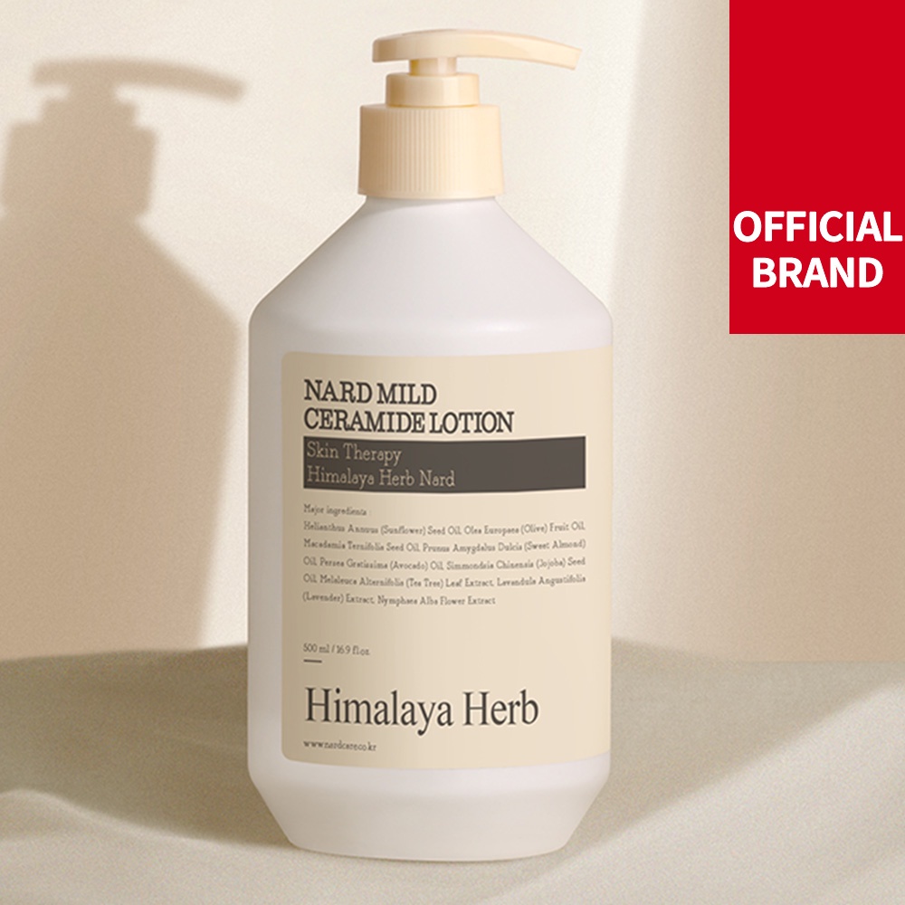 [NARD] Mild Ceramide Lotion 500ml - 72 Hour Hydrating Effect | Shopee Singapore