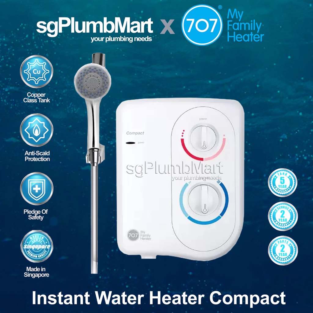 707 x sgPlumbMart Compact Instant Water Heater | Shopee Singapore