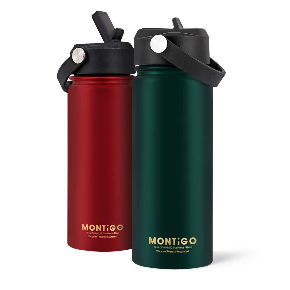 The Timeless Bundle - MONTiGO Metallic Ace Bottle 530ml (18oz) | Shopee ...