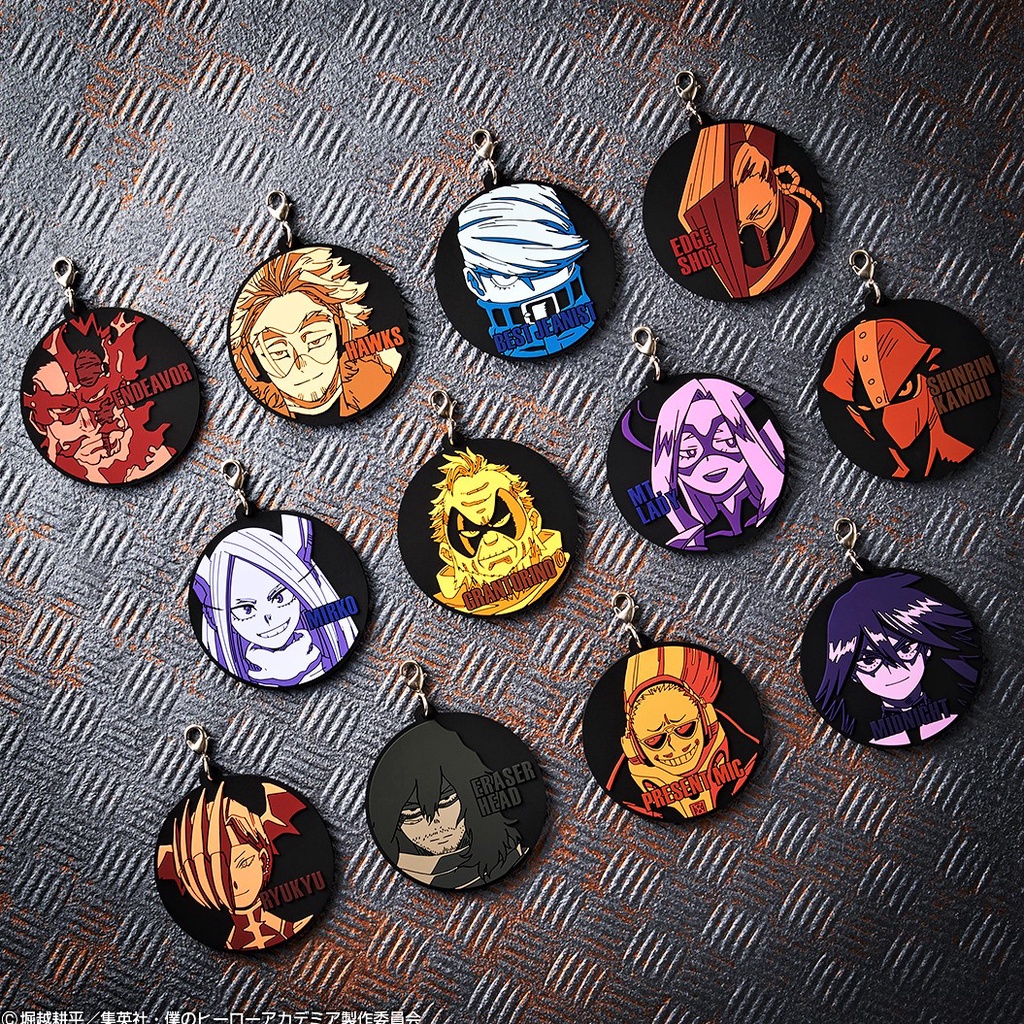 Japan Ichiban Kuji Bandai My Hero Academia THE TOP 5! MHA Keychain ...